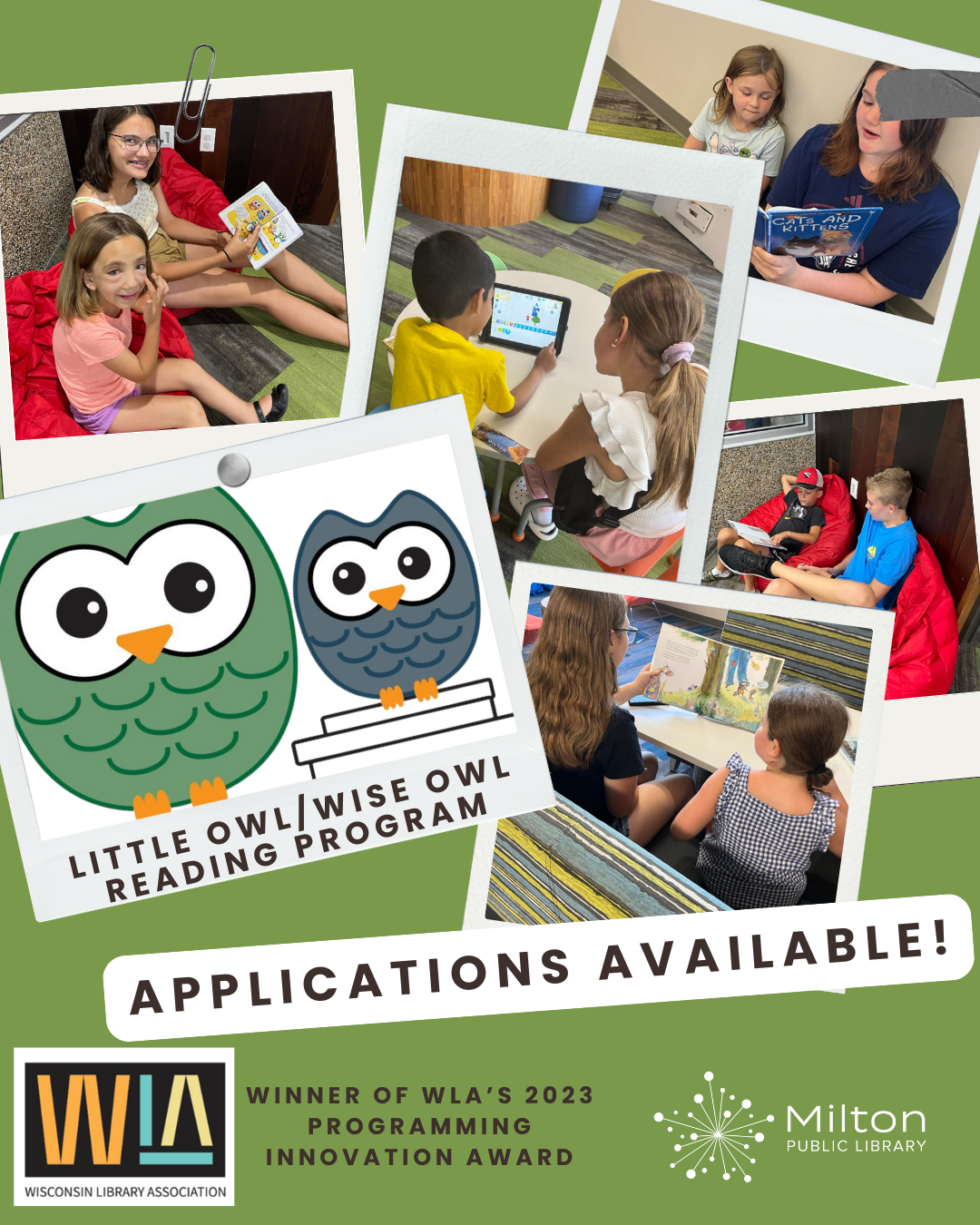 Milton Public Library | Milton Public Library opens doors for curious ...