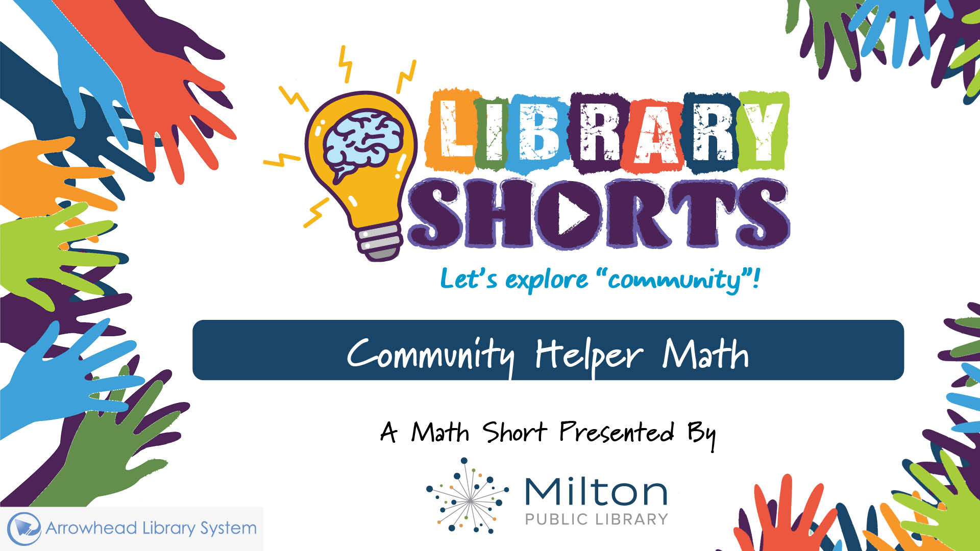 Math: Community Helper Math | Arrowhead Library System